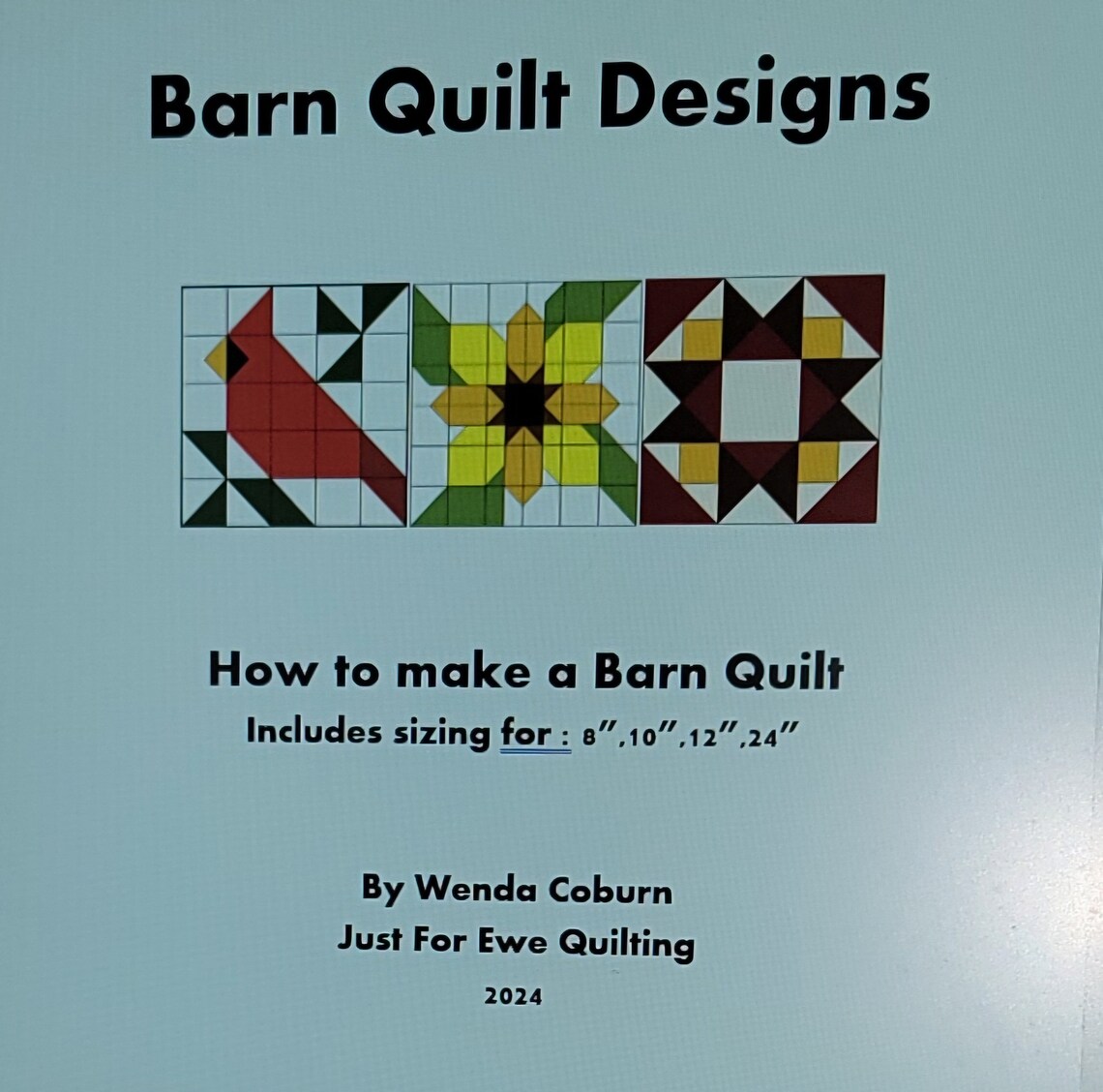 Barn Quilt Downloadable PDF Pattern With Instructions : Friendship Star ...