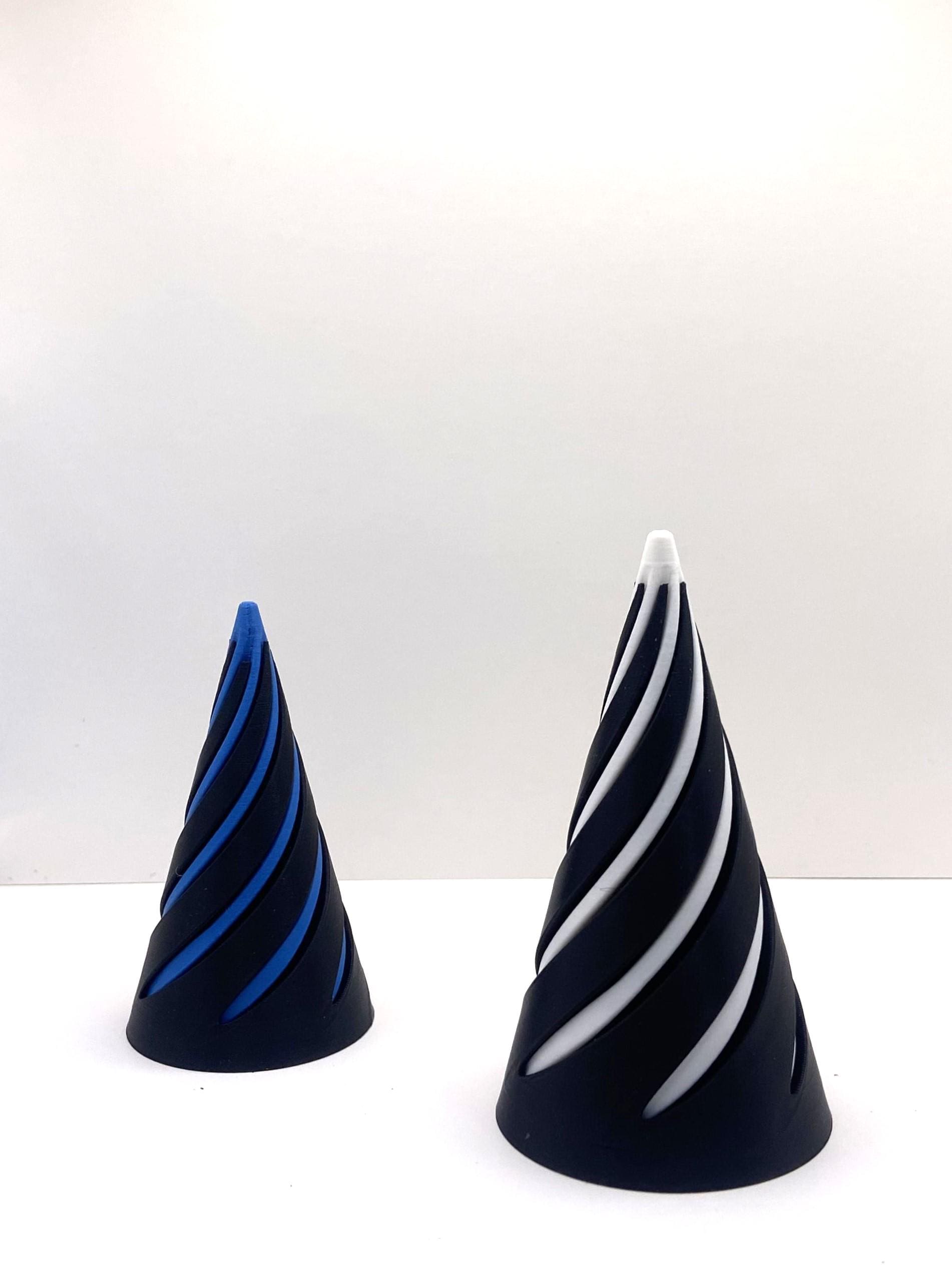 Fidget Toy Cone- Satisfying 3D Printed Cones for All Ages | LARGE - Etsy