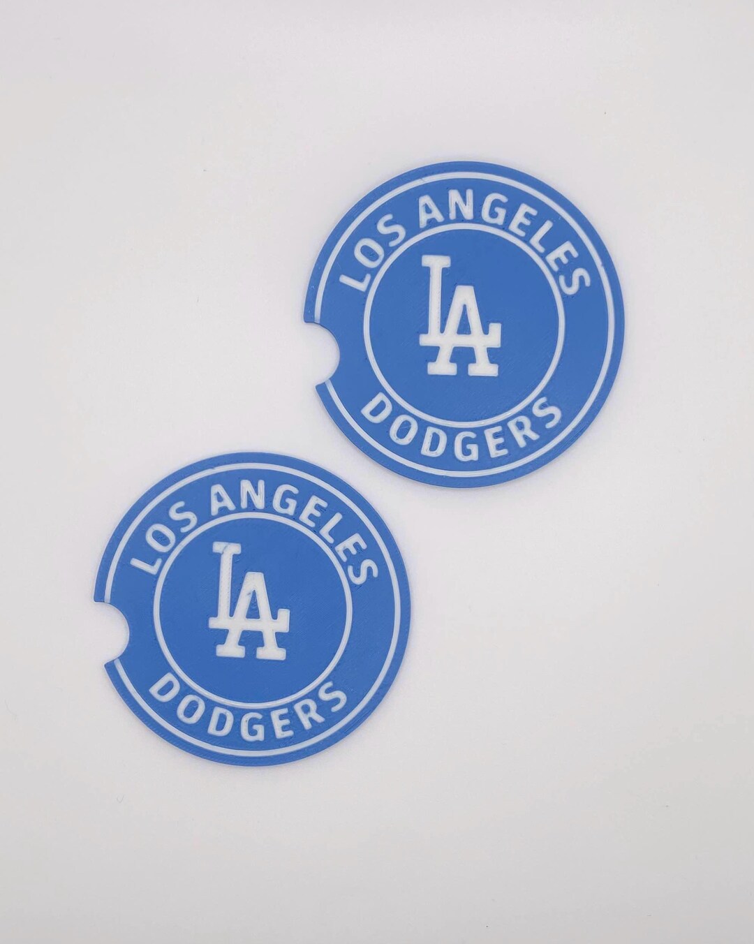 Dodgers World Series Car Coasters – 2 Pack Personalized Car Accessories ...