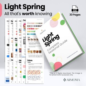 Light Spring Complete Guide | All That's Worth Knowing | Color Analysis ...