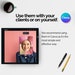 Color Analysis Face Frame Template: DIY Canva Design - Etsy
