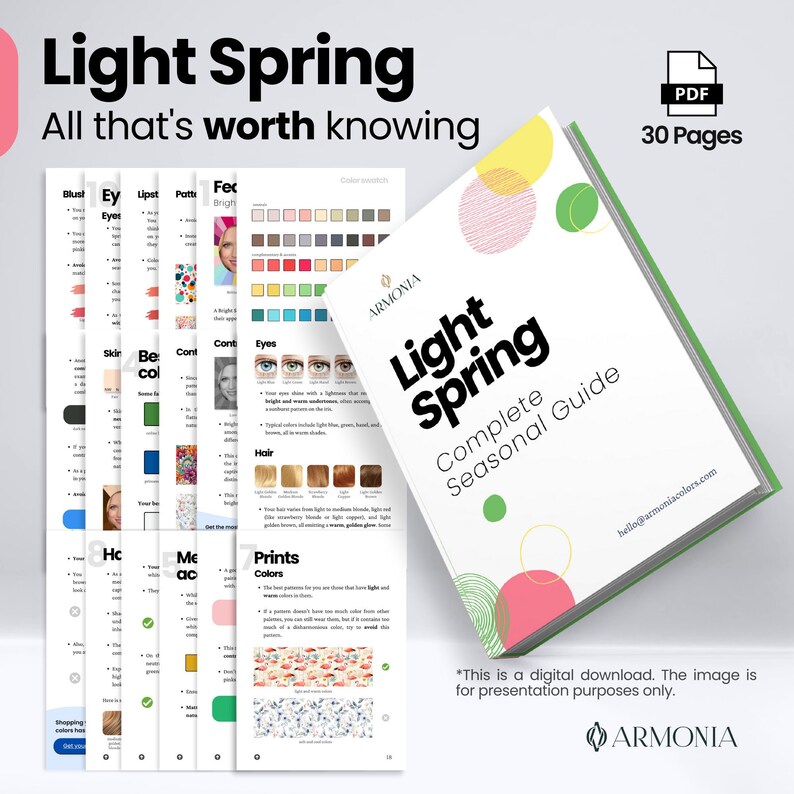 Light Spring Complete Guide | All That's Worth Knowing | Color Analysis ...
