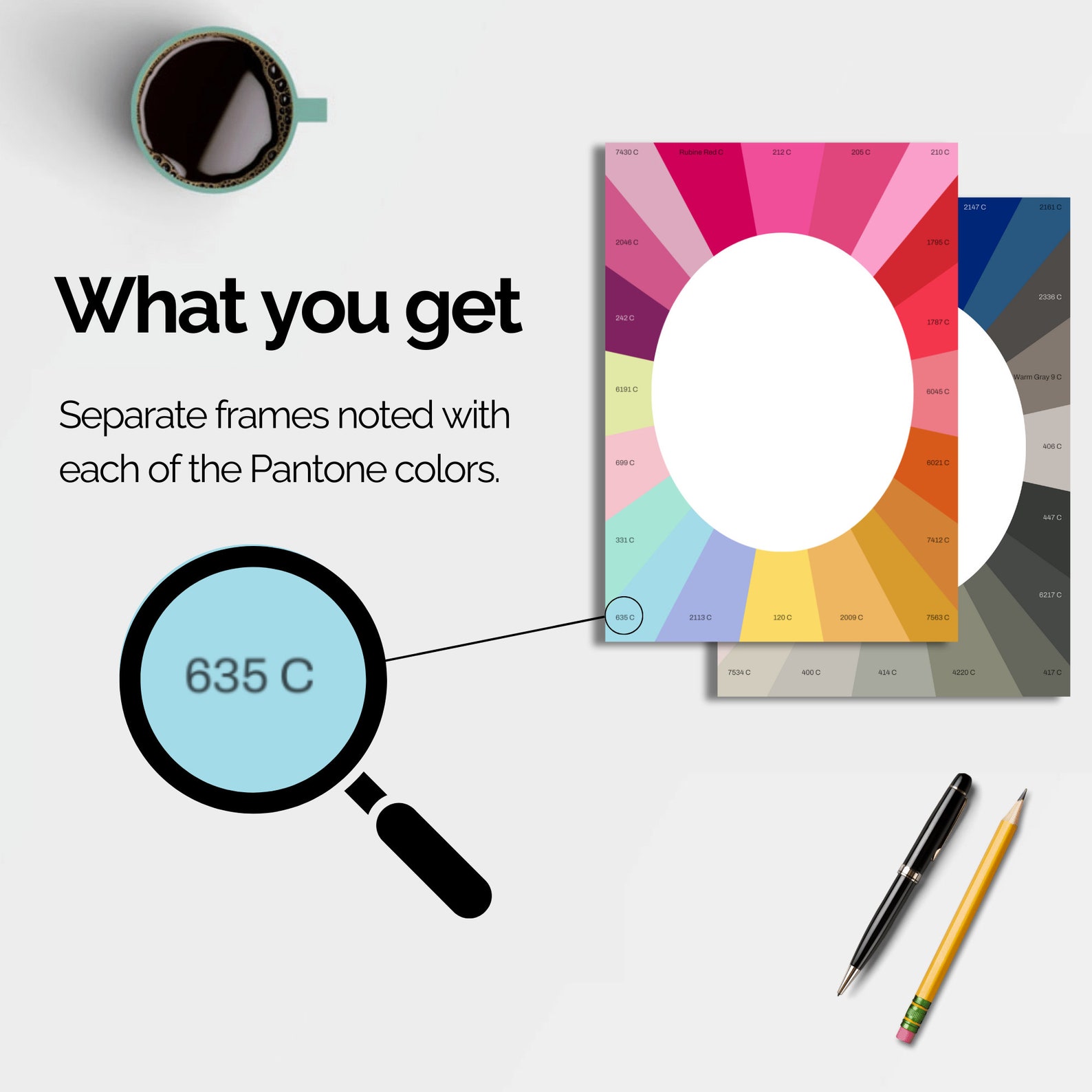 Seasonal Color Analysis Face Frames: DIY Color Palette (A4 PDF) - Etsy