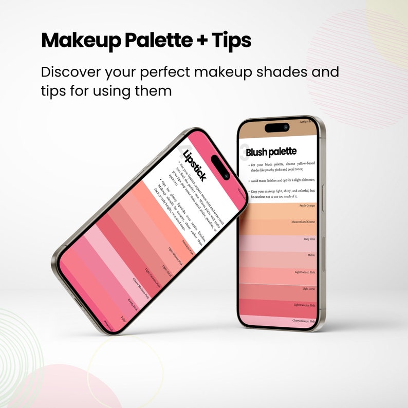 Light Spring Makeup Palette for Shopping With Tips Included | Color ...