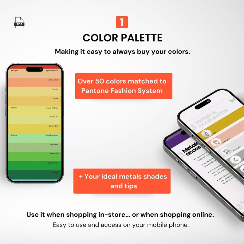 Light Spring Color Palette Set | Includes Makeup + Full Seasonal Guide ...