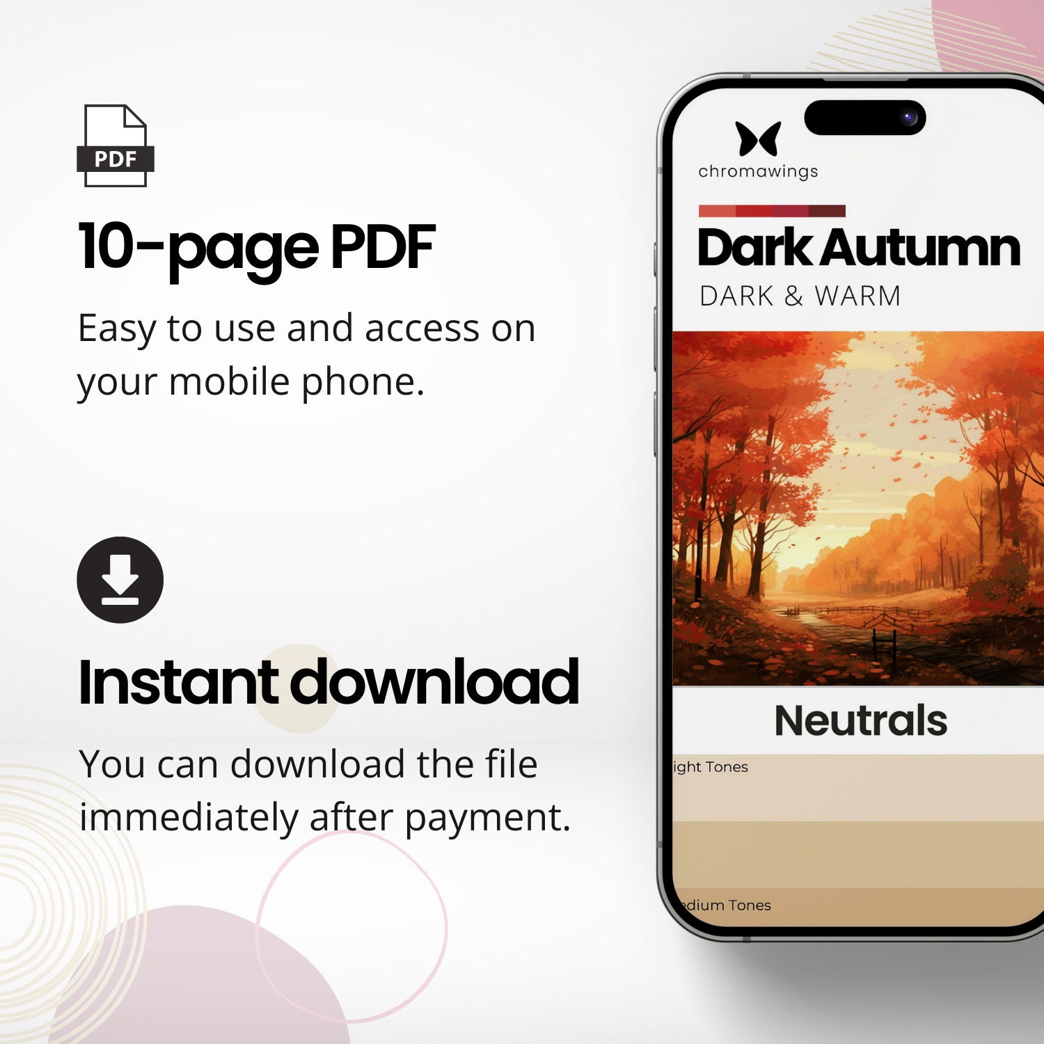 Dark Autumn Color Palette for Shopping + Metals | Color Analysis ...