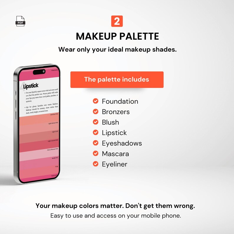 Light Spring Color Palette Set | Includes Makeup + Full Seasonal Guide ...