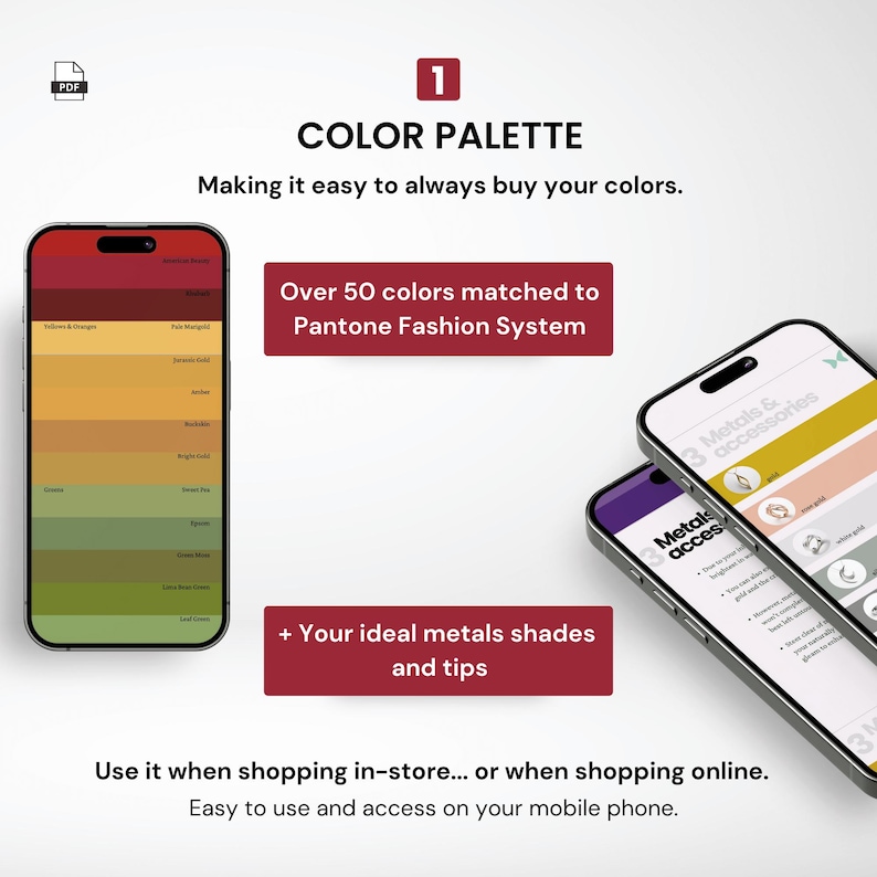 True Autumn Color Palette Super Bundle: Seasonal Style Guide - Etsy