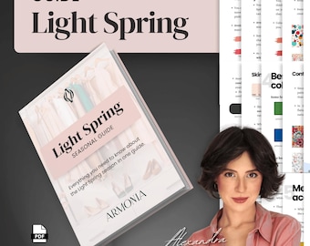 Light Spring Color Palette Guide: Interactive Color Analysis (PDF) - Etsy