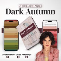 Dark Autumn Color Guide & Palette, Deep Autumn Colour Palette, Makeup ...