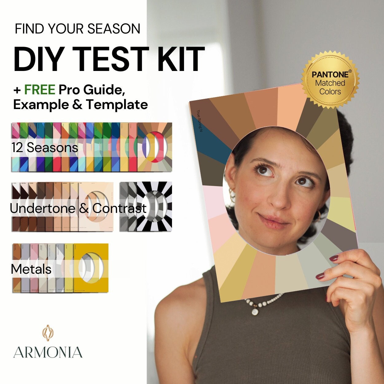DIY Color Analysis Kit: Find Your Season (digital .png & .pdf) - Etsy