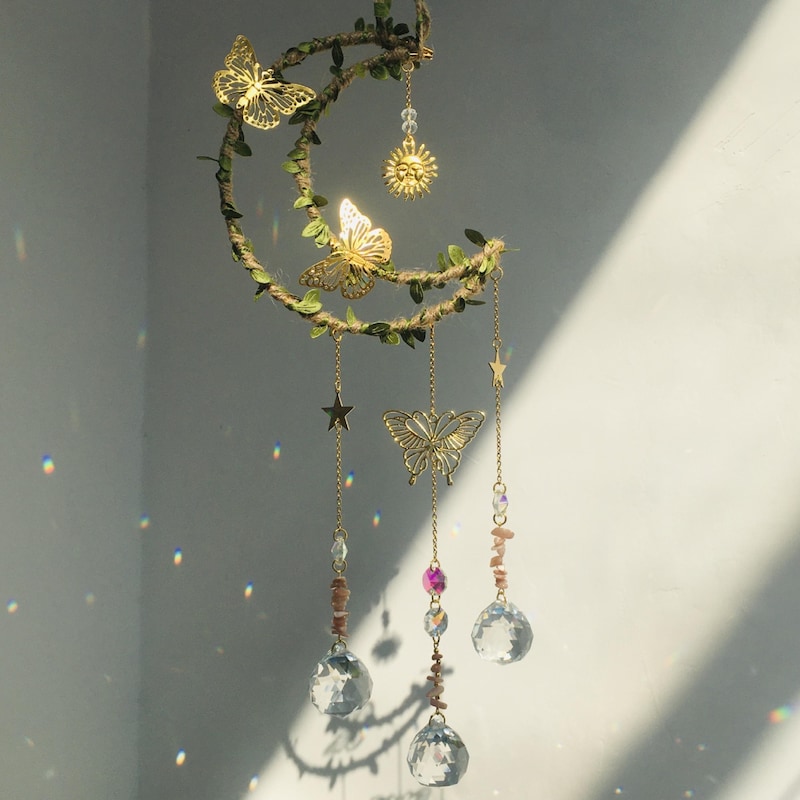 Boho Suncatcher - Etsy