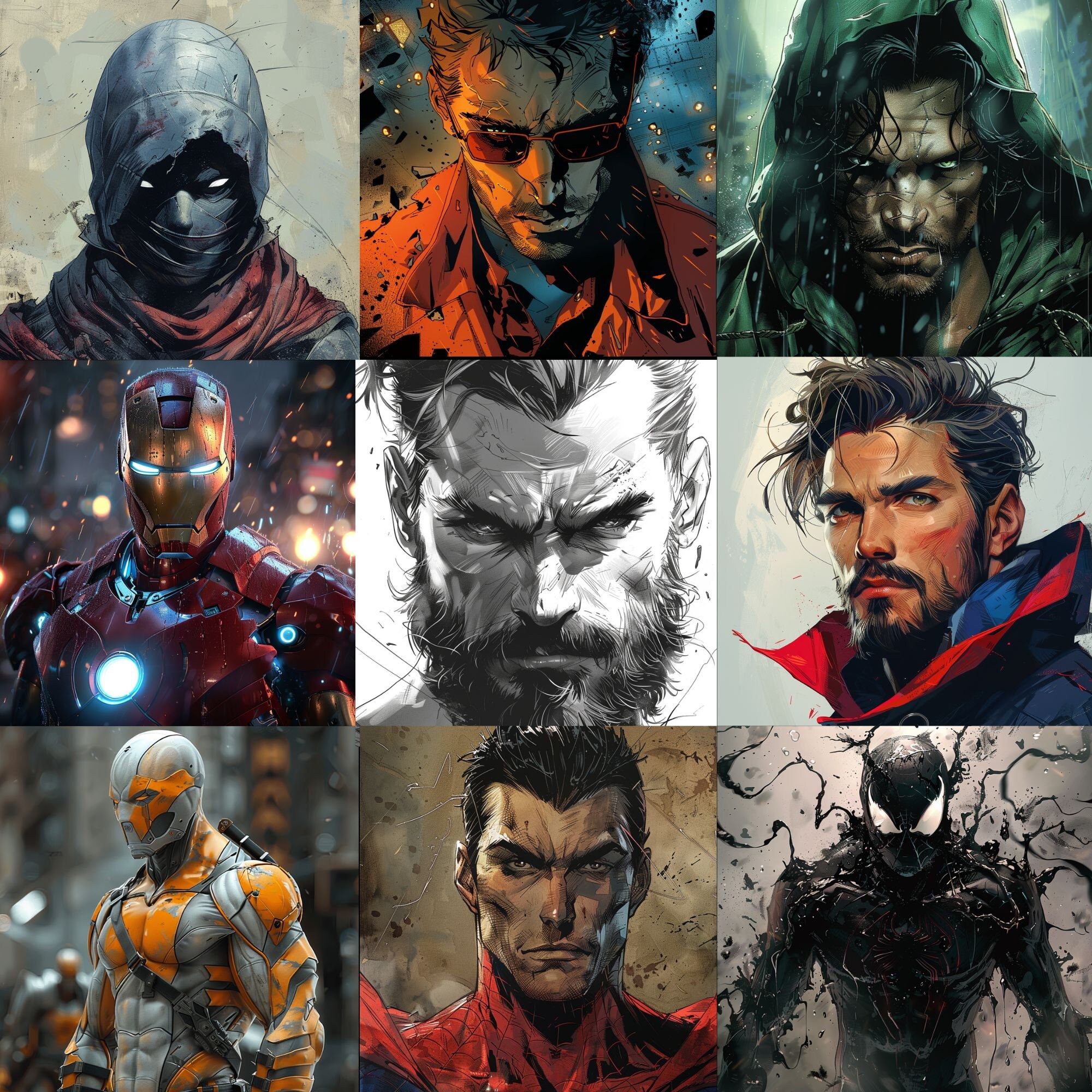 200 Comic Characters T-shirt Design for Clothing Business and Personal ...