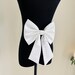 Personalized Bows, Skirt and Dress Bows, Rite of Passage Bow ...