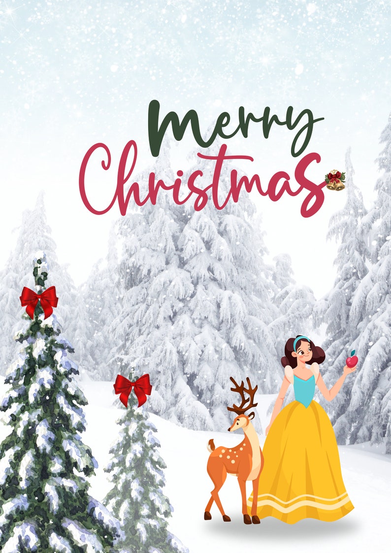 Editable Canva Christmas Card Template. Merry Christmas Editable ...