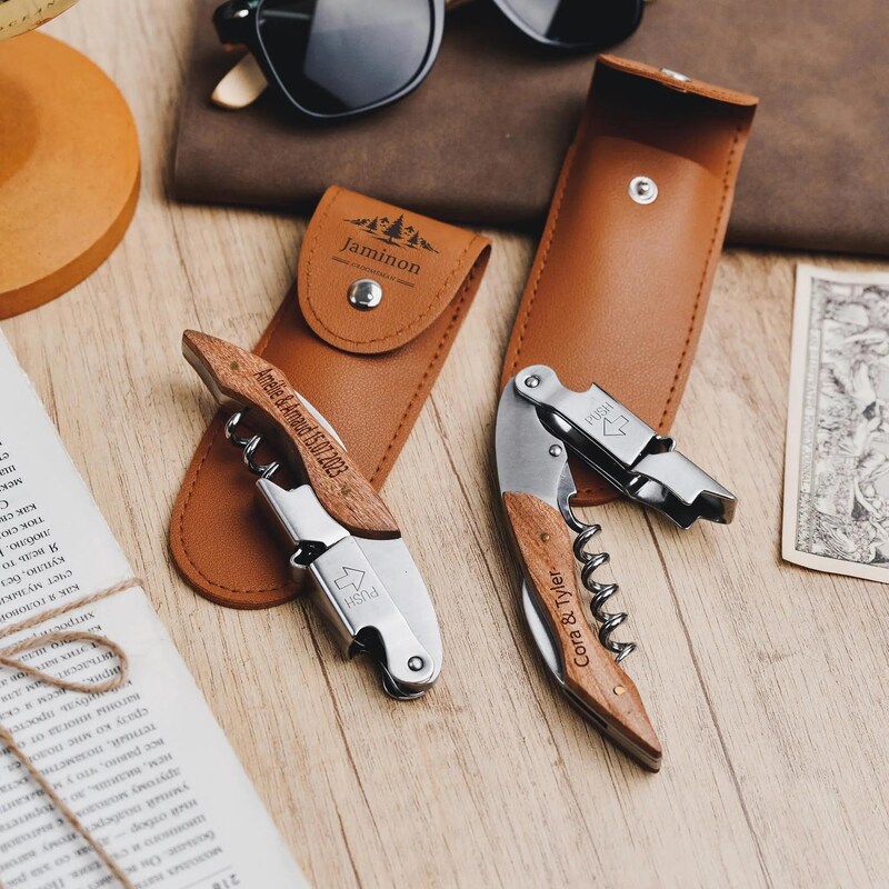 Wooden Corkscrew - Etsy