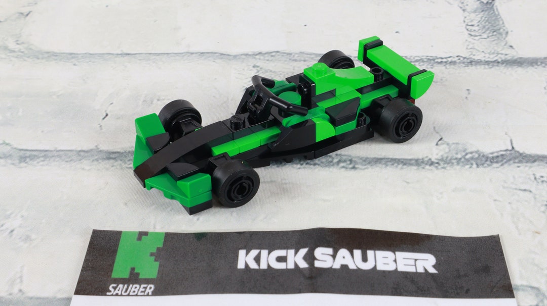Custom Stake Kick Sauber LEGO Formula 1 Race Car INSTRUCTIONS ONLY - Etsy
