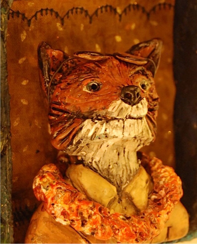 Fantastic Mr. Fox ,diorama , Smashup , Darjeeling Limited, Mixed Media ...