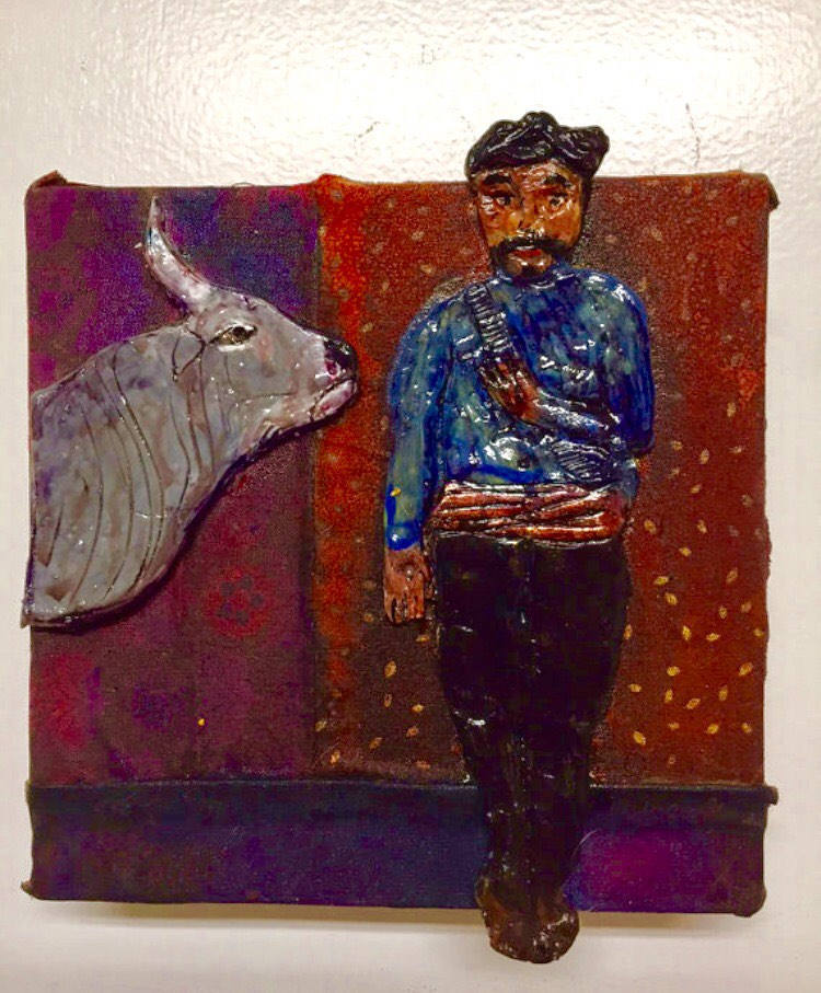 Clay Folk art Italian folktales Reliquaries Childrens book | Etsy