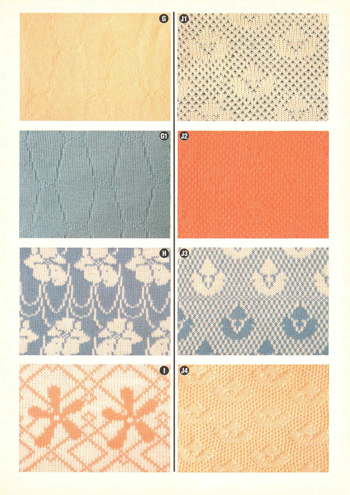 15 Floral Fair Isle Charts for Machine Knitting Pattern - PDF Instant ...