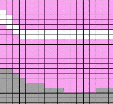 Instagram Logo Intarsia Chart - 43 Stitches X 59 Rows - Hand & Machine ...