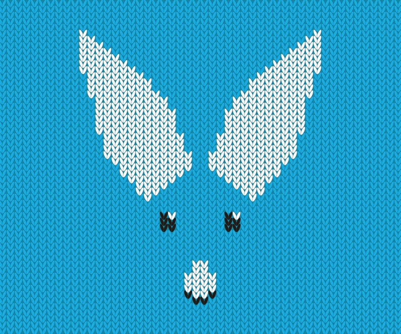 Easter Rabbit Knitting Chart - PDF Pattern - Machine & Hand Knitting ...