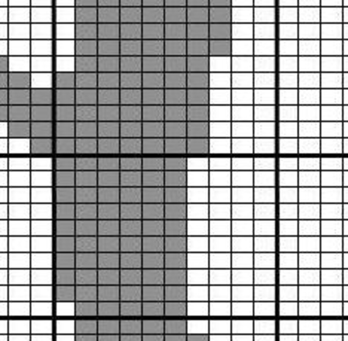 A Monogram Chart for Hand and Machine Knitting Letter Colorwork, Fair ...