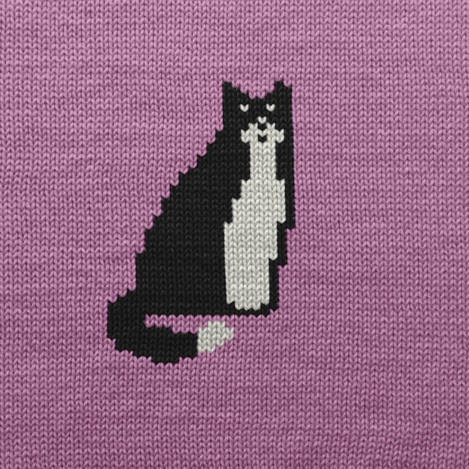 Tuxedo Cat Knitting Chart - PDF Pattern for Machine & Hand Knitting ...