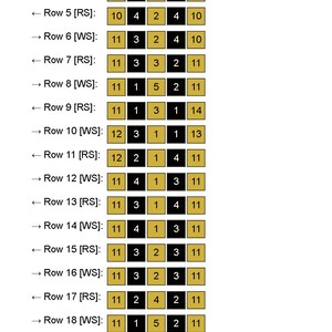 Giraffe Knitting Chart - PDF Pattern for Machine & Hand Knitting ...
