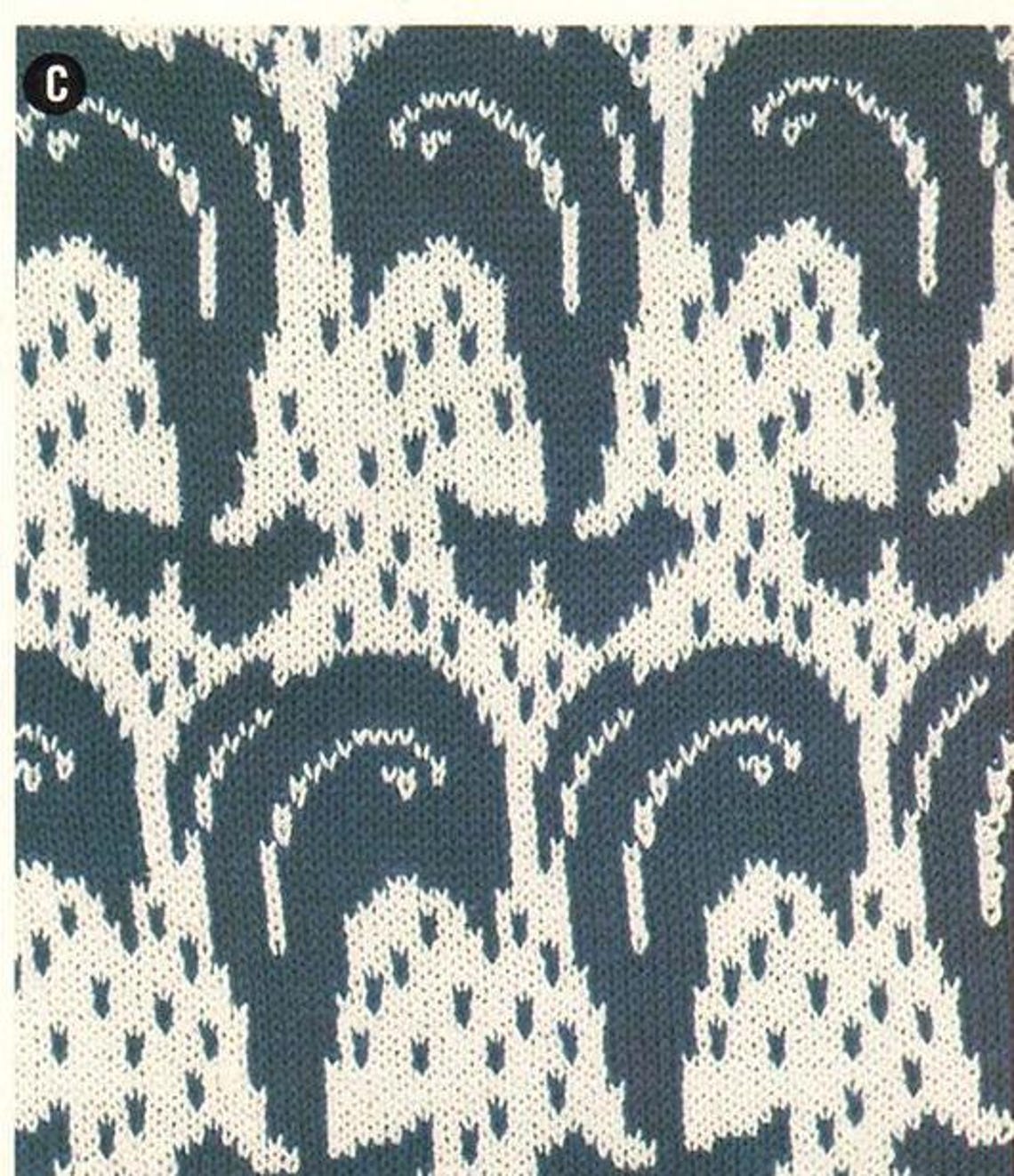 Nautical and Motif Charts for Machine Knitting Pattern - PDF Instant ...