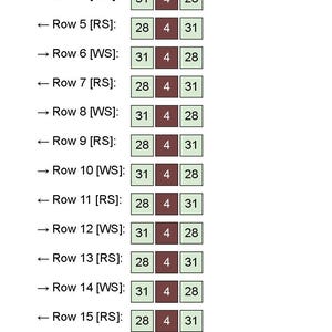 Pink Magnolia Flower Knitting Chart - Floral Pattern for Hand & Machine ...