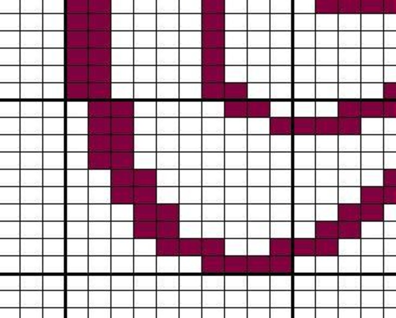 A Monogram Chart for Hand and Machine Knitting Letter Colorwork, Fair ...