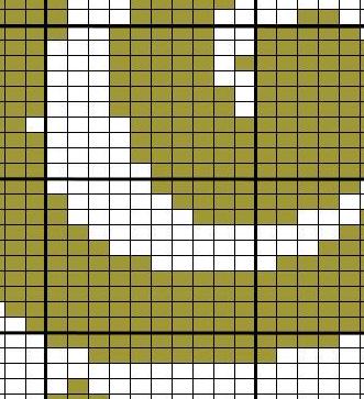 Fun Sun Intarsia Chart - 60 Stitches X 70 Rows - Hand and Machine ...