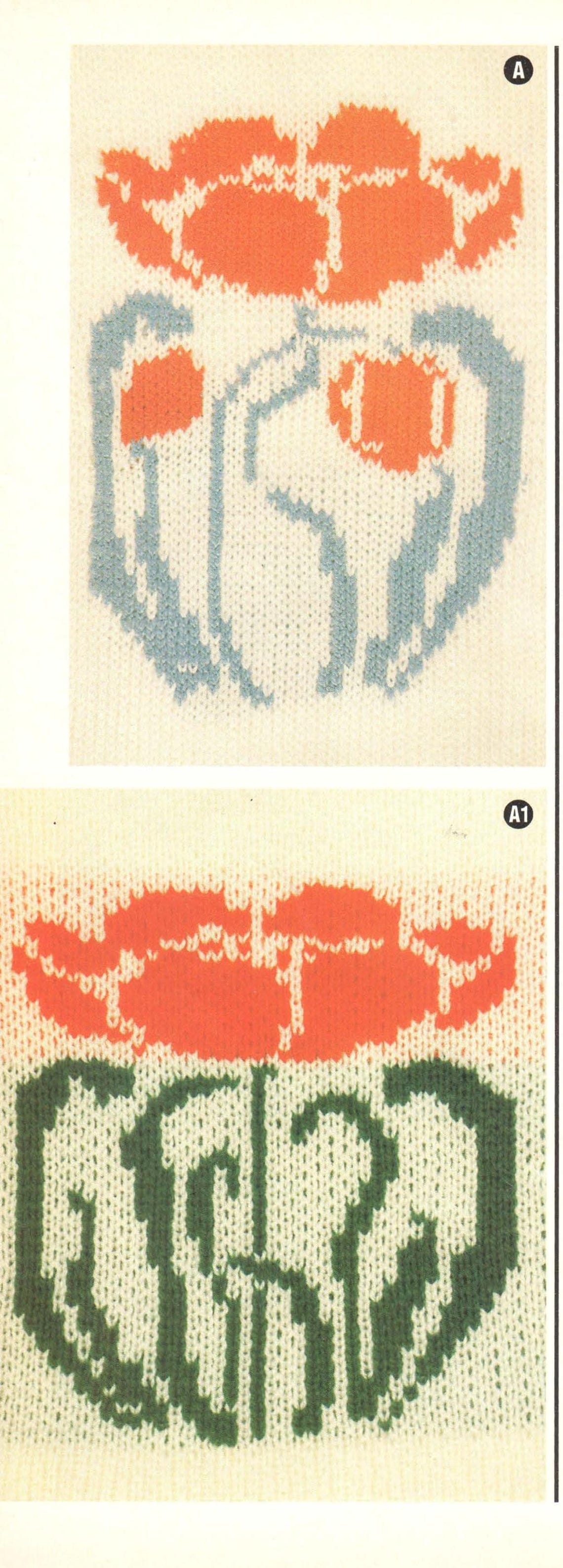 15 Floral Fair Isle Charts for Machine Knitting Pattern - PDF Instant ...