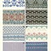 14 Fair Isle Charts for Machine Knitting Pattern - PDF Instant Download ...