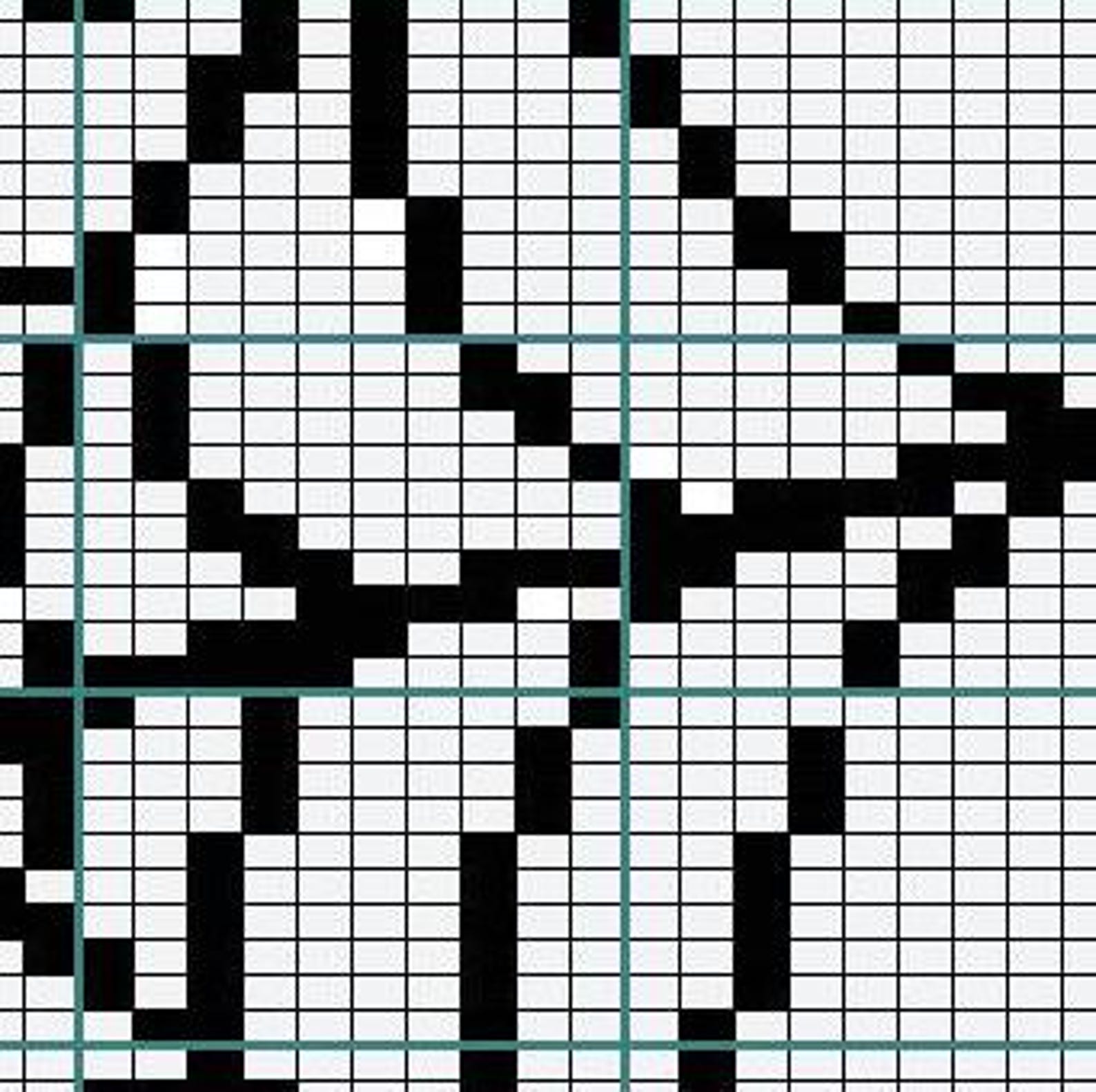 Spooky Ghost Motif Chart for Knitting, Crochet, Cross Stitch ...
