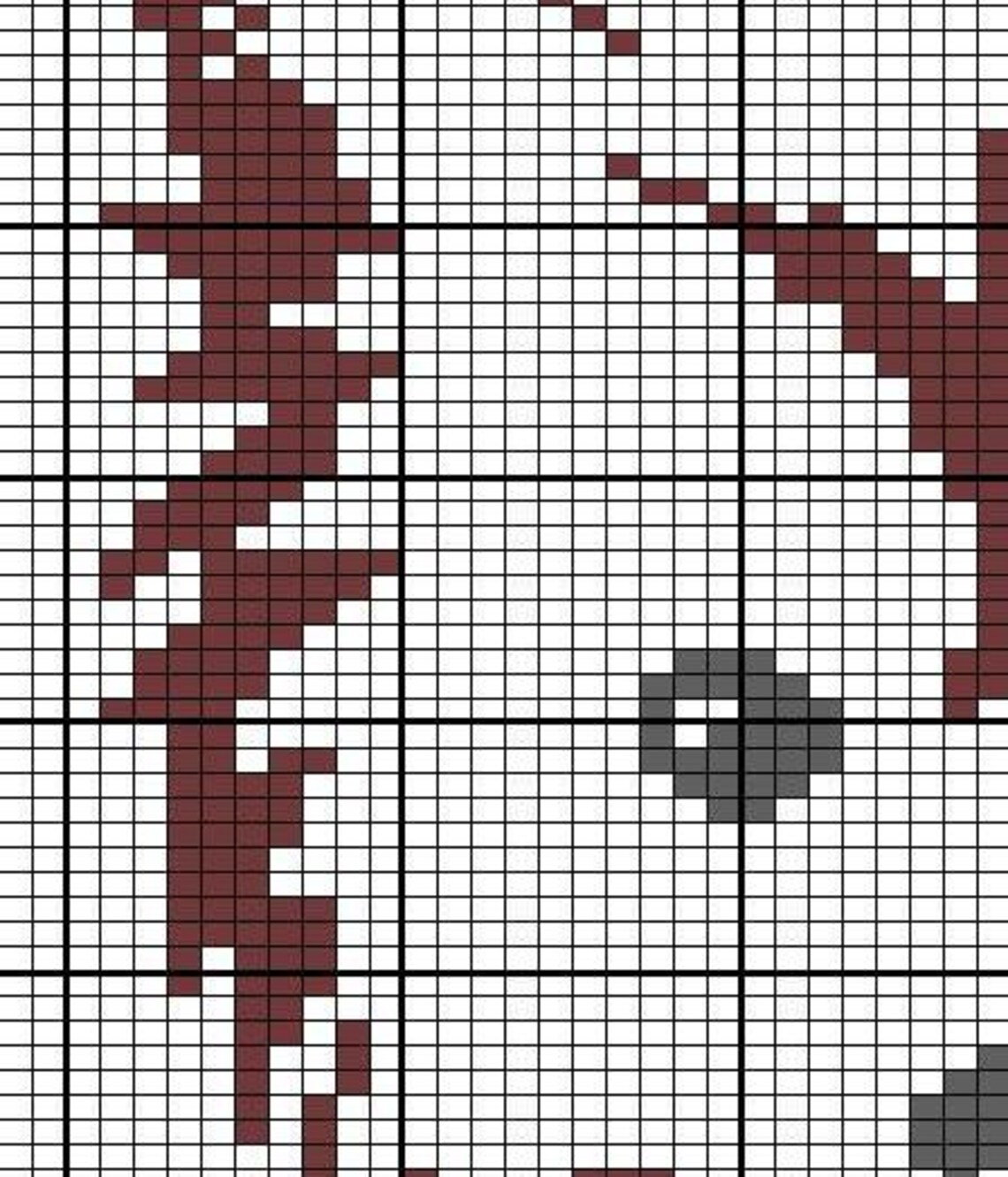 Yorkshire Terrier Dog Chart for Knitting, Crochet, Cross-stitch ...