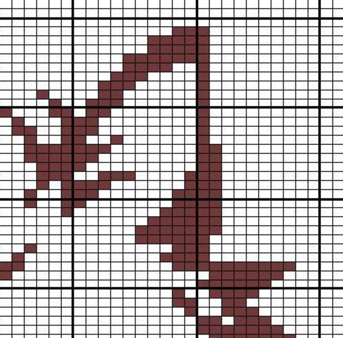 Yorkshire Terrier Dog Chart for Knitting, Crochet, Cross-stitch ...