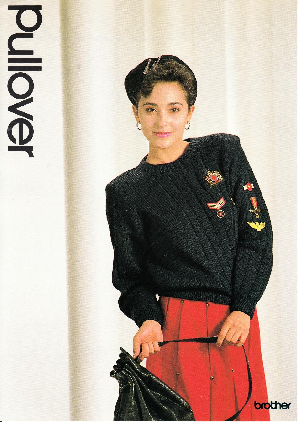 PDF Machine Knitting Pattern Book for 7 Mm Gauge – Brother KX-350 ...