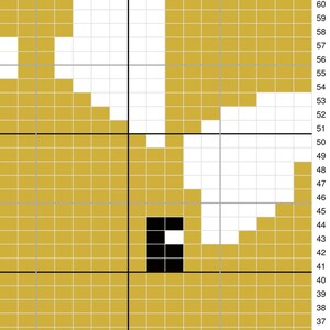 Giraffe Knitting Chart - PDF Pattern for Machine & Hand Knitting ...