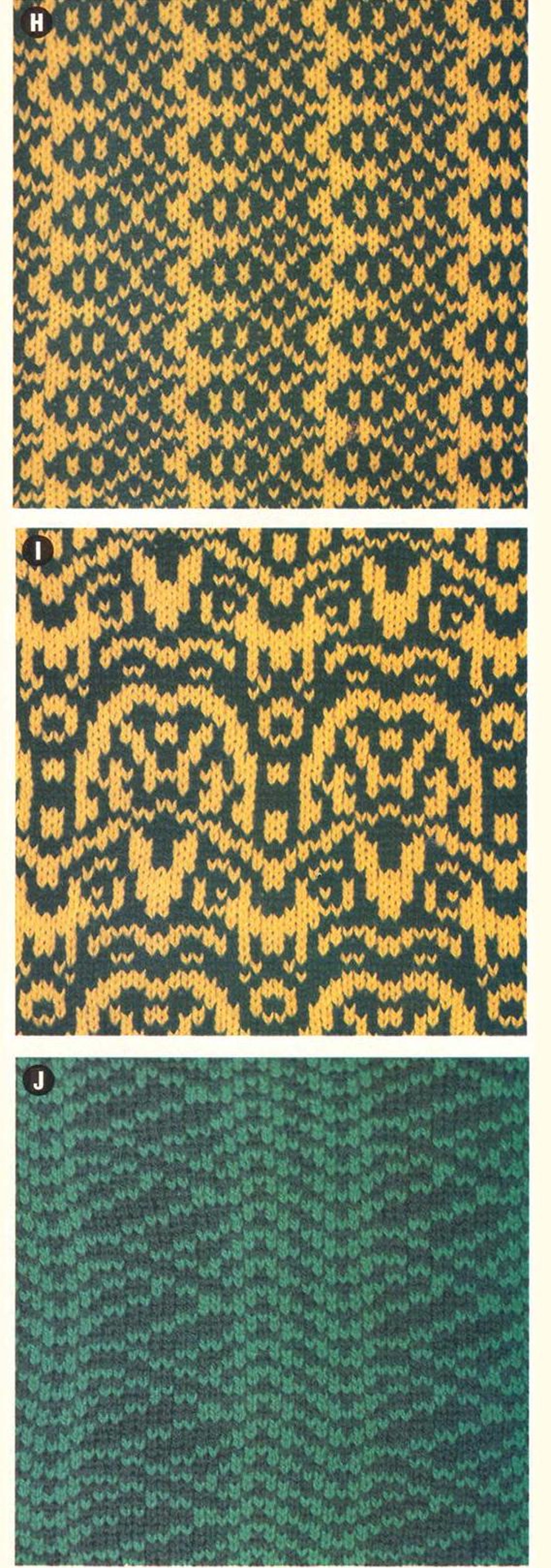 12 Fair Isle Charts for Machine Knitting Pattern - PDF Instant Download ...