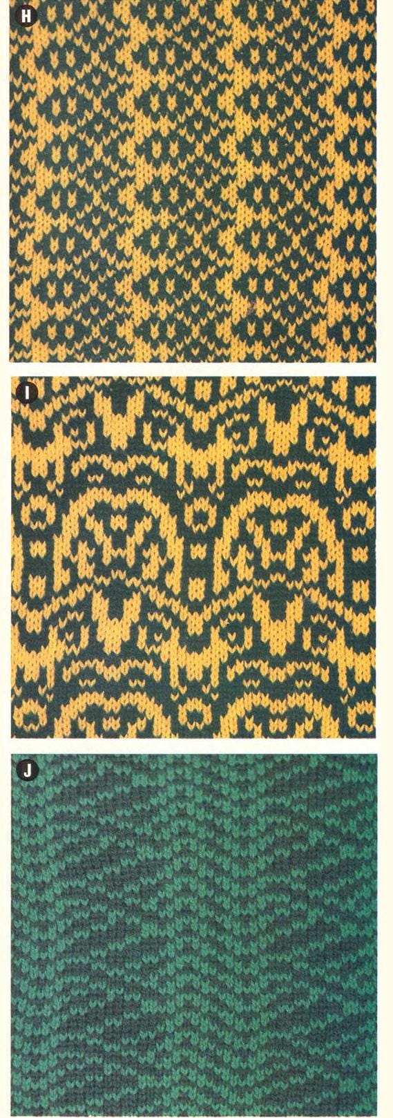 12 Fair Isle Charts for Machine Knitting Pattern - PDF Instant Download ...