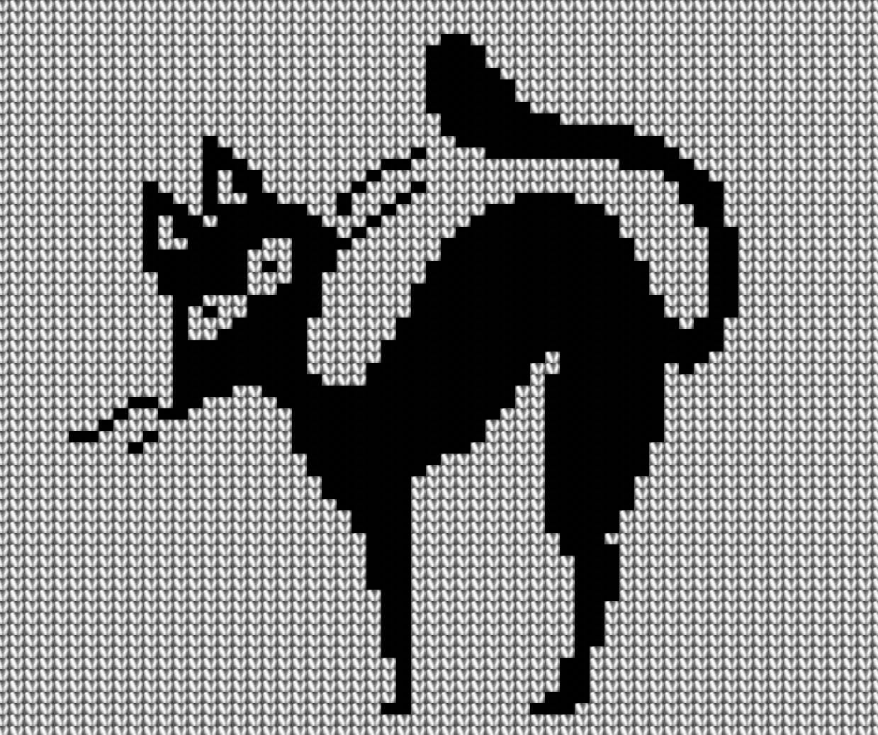 Fun Cat Intarsia Chart - 45 Stitches X 60 Rows - Digital Download ...