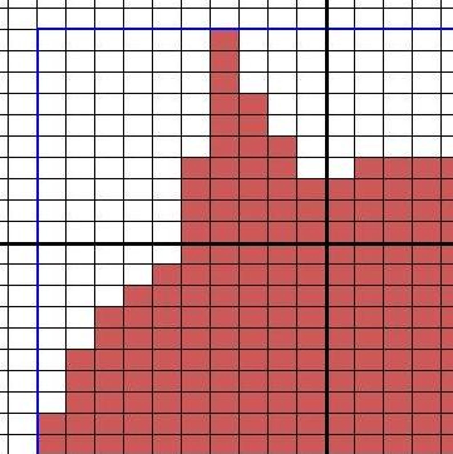 Fun Cat Intarsia Chart - 40 Stitches X 50 Rows - Digital Download ...