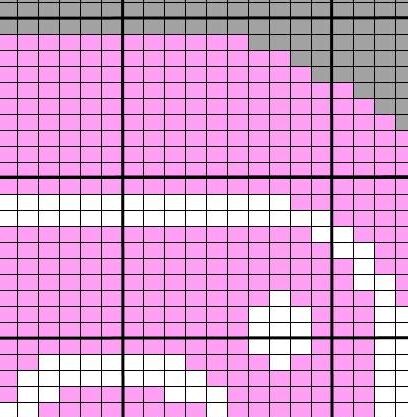 Instagram Logo Intarsia Chart - 43 Stitches X 59 Rows - Hand & Machine ...