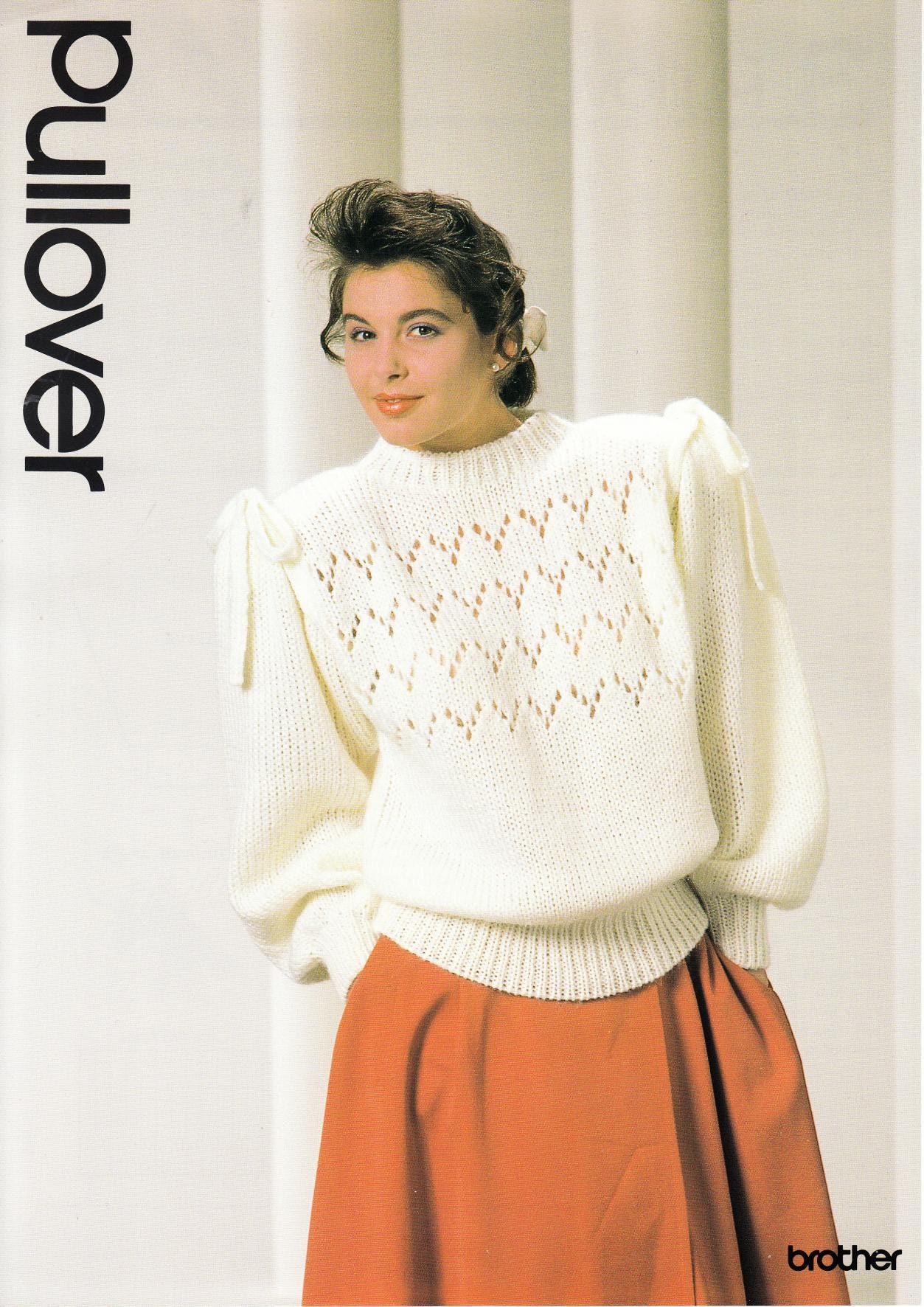 PDF Machine Knitting Pattern Book for 7 Mm Gauge – Brother KX-350 ...