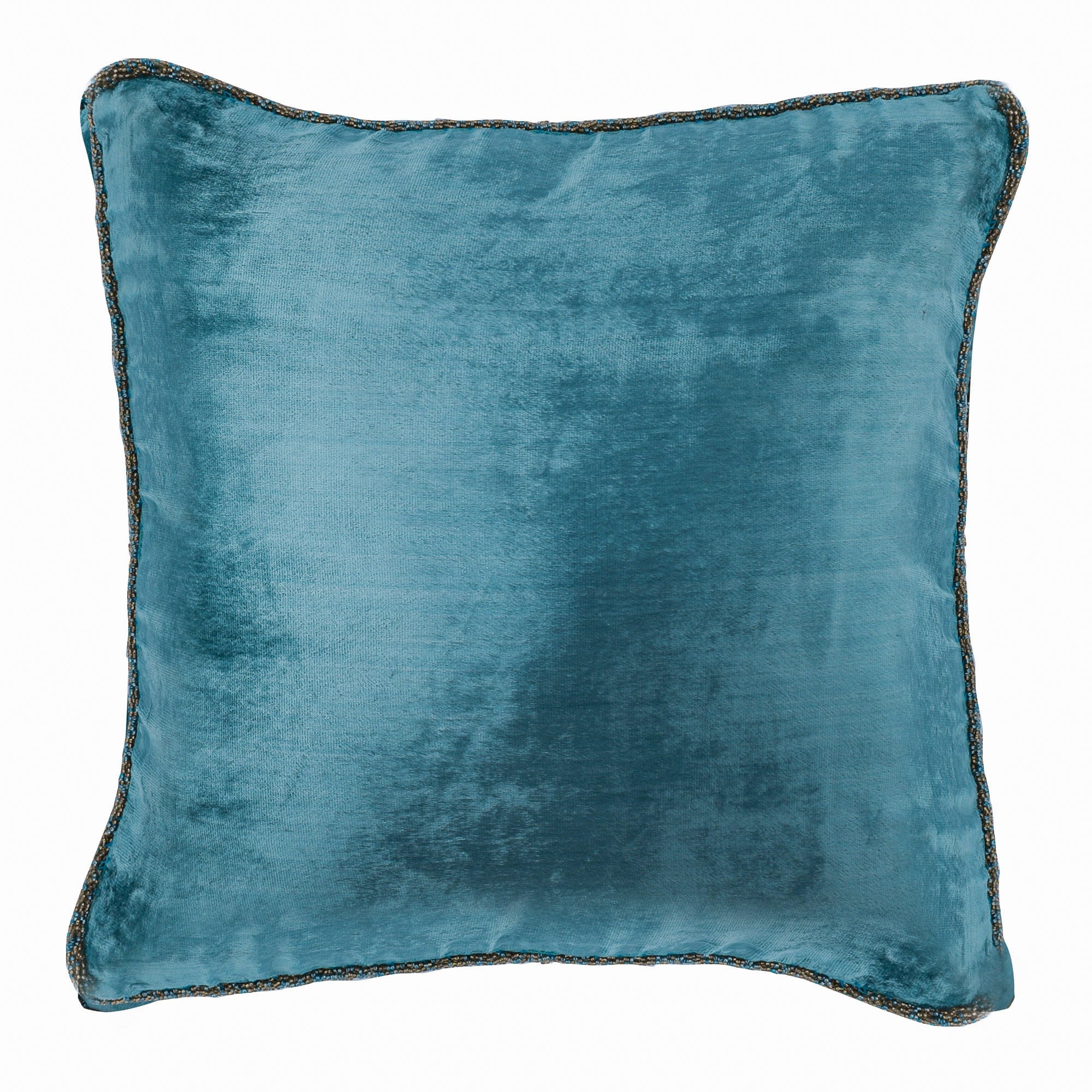 Buy Decorative Teal Blue Euro Sham Online in India - Etsy