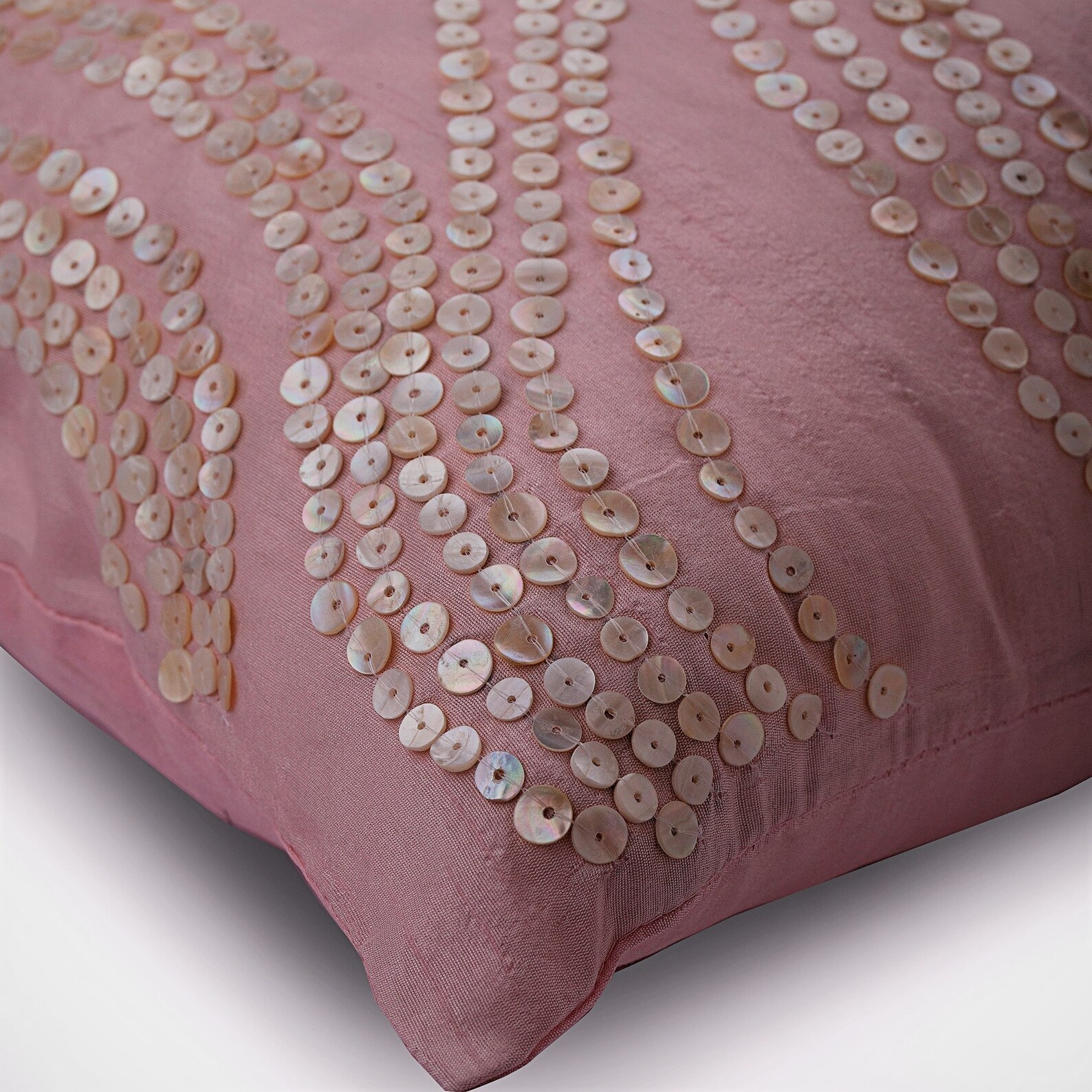 Designer Pink Euro Sham Cover 24x24 - Etsy