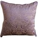 16x16 Decorative Purple Toss Pillow Cover, Art Silk Throws for Sofa ...