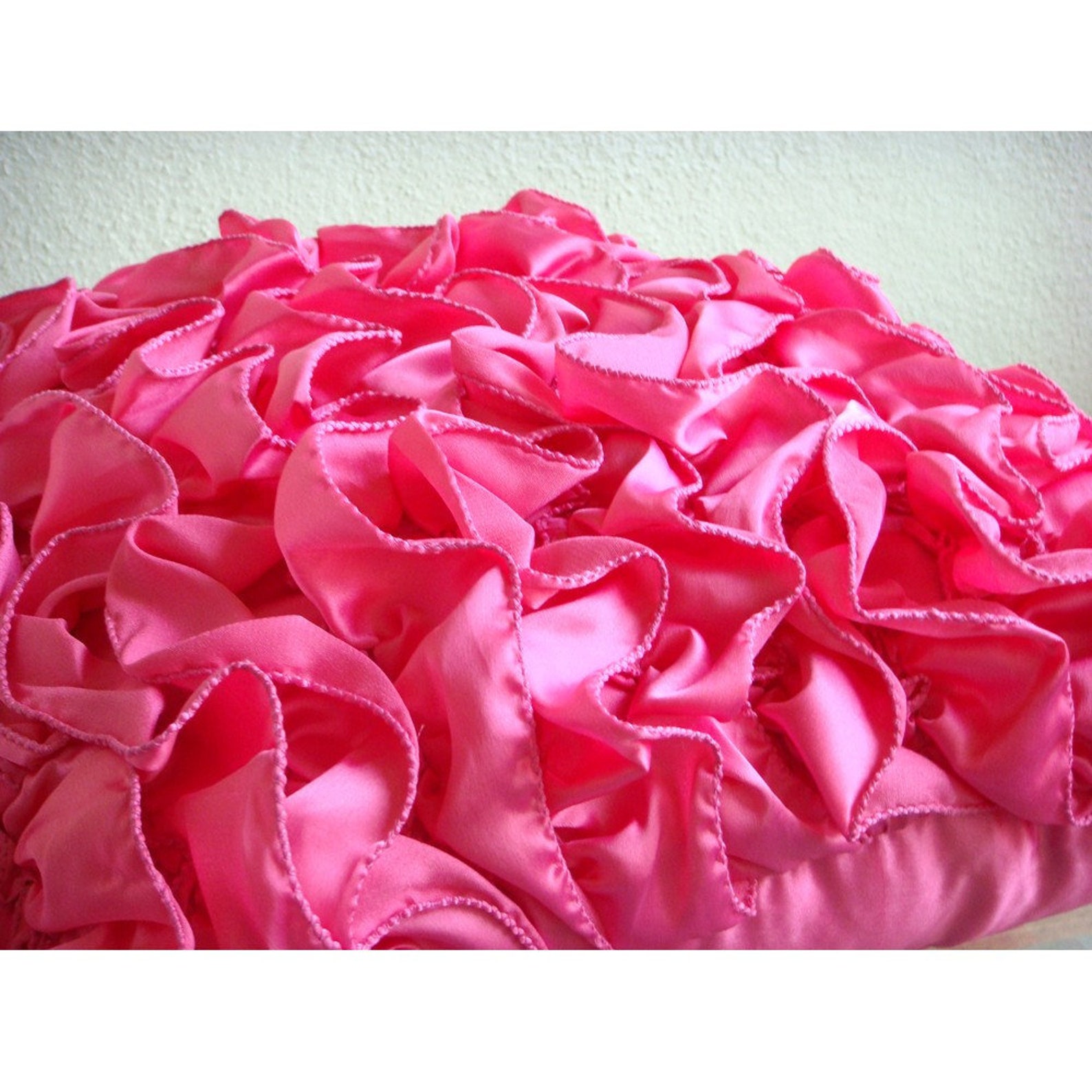 Designer Fuchsia Pink European Sham Cover - Etsy